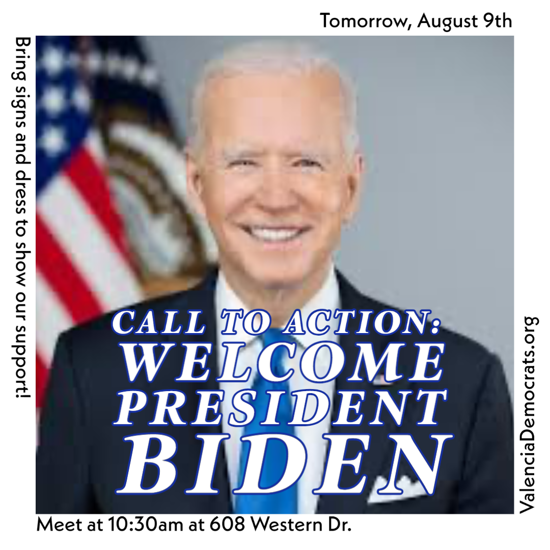 Call to Action: Welcome President Joe Biden - Democratic Party of ...