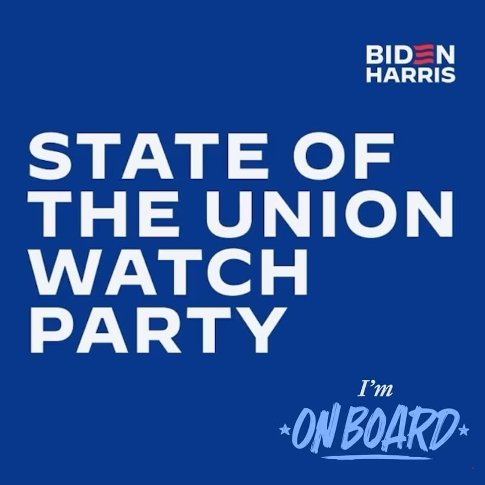 DPNM's State of the Union Watch Party! - Democratic Party of Valencia ...