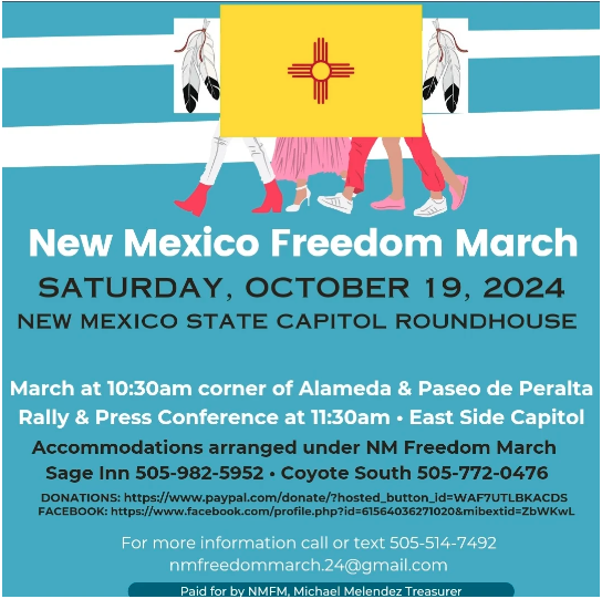 New Mexico Freedom March - Democratic Party of Valencia County