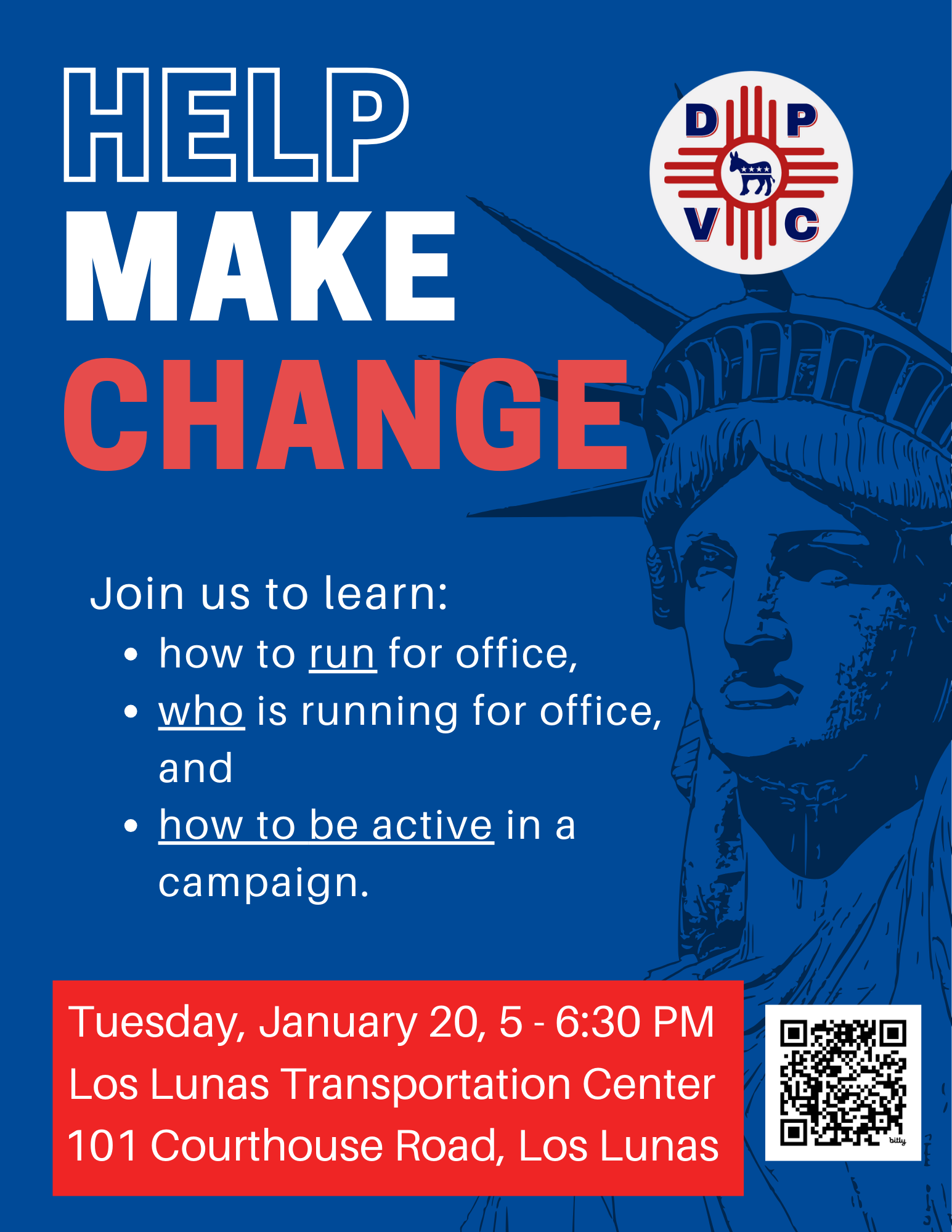January 2026 General Meeting - Democratic Party of Valencia County