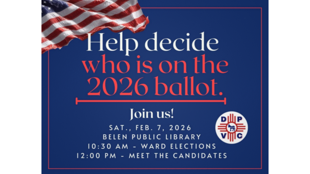CALL to the VALENCIA COUNTY DEMOCRATIC PARTY 2026 PRE-PRIMARY WARD ...